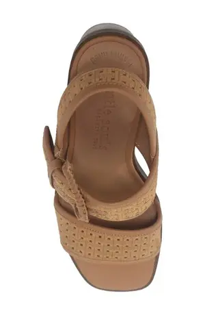 Gentle Souls Mystic Slingback Sandal - Tan Suede