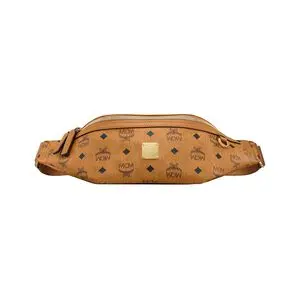Mcm Fursten Vi Medium Belt Bag 'cognac - Tan