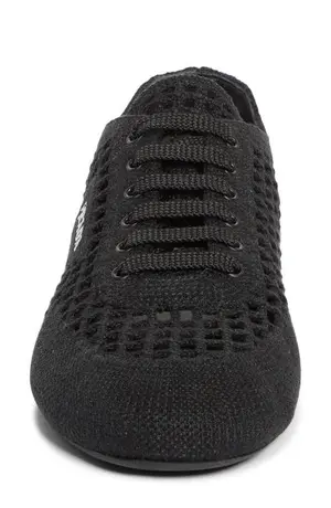 Prada Crochet Sneaker - Black