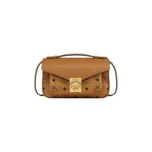 Mcm Tracy Vi Medium Crossbody 'cognac - Tan