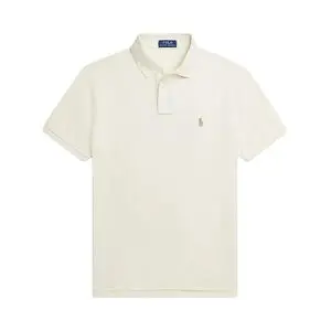 Polo Ralph Lauren Mesh Polo Shirt - Cream