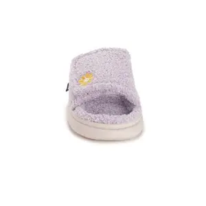 MUK LUKS Gael Slide Slipper - Lavender Daisy