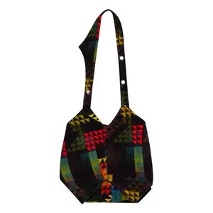 KIKO KOSTADINOV Abstract Check Kaleidoscope Bag