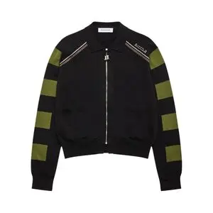 KIKO KOSTADINOV Combed Cotton Kest Cardigan /fern - Black
