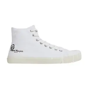 MAISON MARGIELA Vandal Tabi Canvas High Spill - White