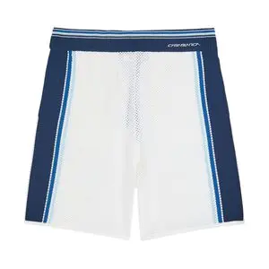 Casablanca Mesh Stripe Shorts - White