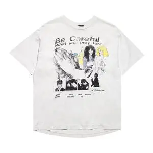 Enfants Riches Déprimés Be Careful What You Pray For T-shirt 'faded Ivory - Cream