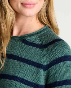 TOAD & CO Alpine Glo Sweater - Cilantro Pattern