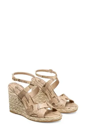 STUART WEITZMAN Alyssa Ankle Strap Wedge Sandal