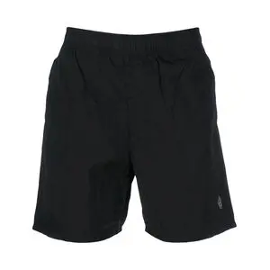 Stone Island Basic Small Logo Shorts - Black