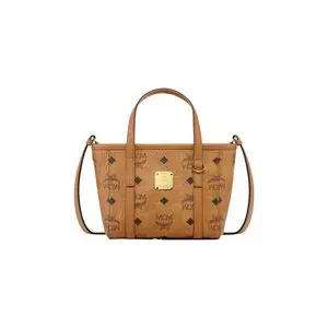 Mcm Toni Vi X-mini Shopper 'cognac - Tan