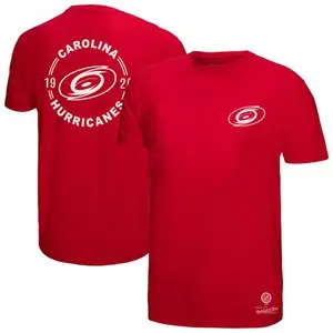 Mitchell & Ness Carolina Hurricanes Penalty Box 2.0 T-shirt - Red