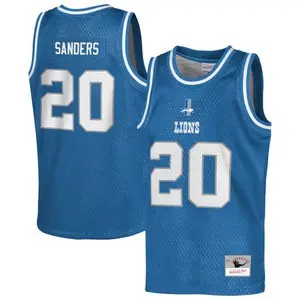 Mitchell & Ness Youth Barry Sanders Detroit Lions Retired Player Nfl Basketball Fashion Jersey - Blue