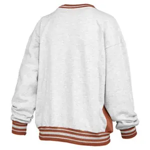 PRESSBOX Texas Longhorns Endzone Crewneck Sweatshirt