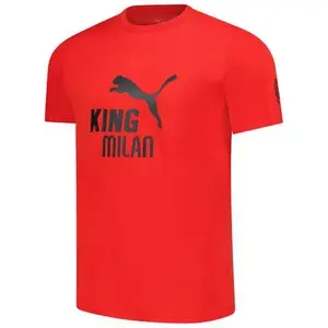 PUMA Ac Milan 2025/26 King Logo T-shirt - Red