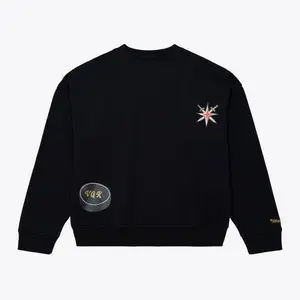 Mitchell & Ness Vegas Golden Knights Crewneck Sweatshirt