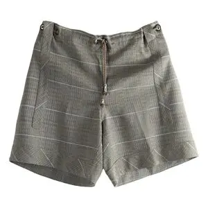 KIKO KOSTADINOV Mosaic Check Kyan Shorts