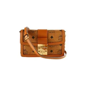 Mcm Tracy Vi Mini Crossbody 'cognac - Tan