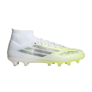 Adidas F50 Sparkfusion Pro Mid Cut Fg Mg - White