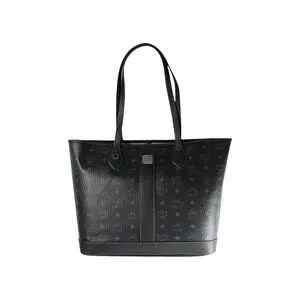 Mcm Liz Vi Shopper Medium Bag - Black