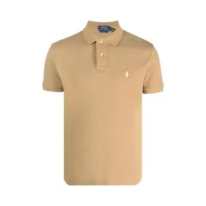Polo Ralph Lauren Mesh Polo Shirt - Tan