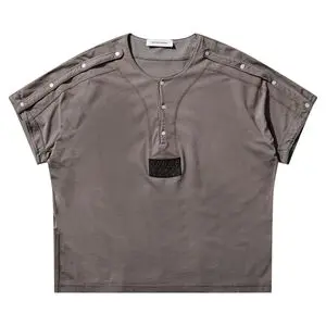 KIKO KOSTADINOV Sargo Short-sleeve Henley 'iris - Tan
