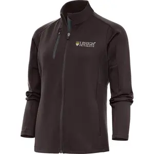 ANTIGUA Lehigh Mountain Hawks Generation Full-zip Jacket - Brown