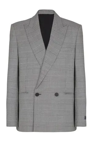 Balmain Prince Of Wales 2-button Blazer