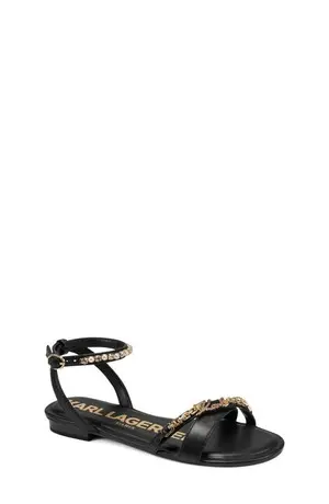 Karl Lagerfeld Paris Strappy Sandals For Women