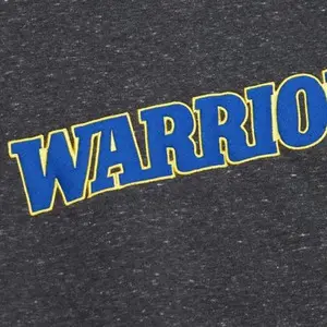 Mitchell & Ness Golden State Warriors Snow Washed Vintage Logo Pullover Sweatshirt