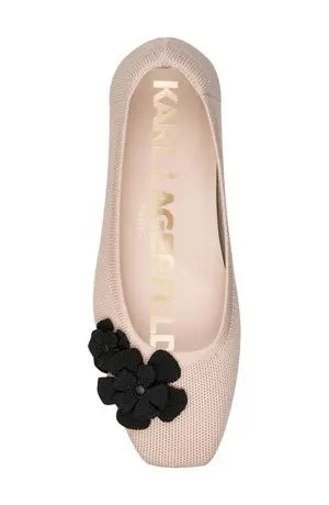 Karl Lagerfeld Paris Zundro Flat - New Beige