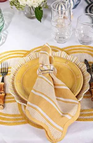 JULISKA Provence Set Of 4 Napkin Rings