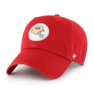 '47 San Francisco 49ers Hard Hat Clean Up Adjustable Hat - Scarlet
