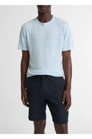 Vince Linen Jersey T-shirt - Natural