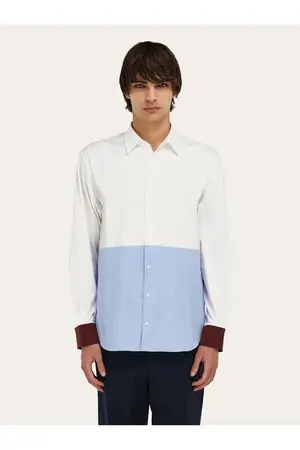 FERRAGAMO Color Block Shirt