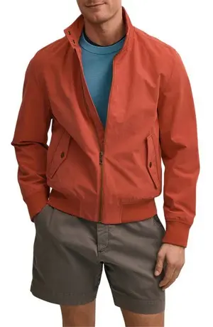 Brooks Brothers Out Water Repellent Harrington Jacket - Cardinal