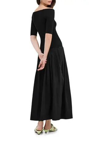 MARCELLA Mila Off-the-shoulder Maxi Dress