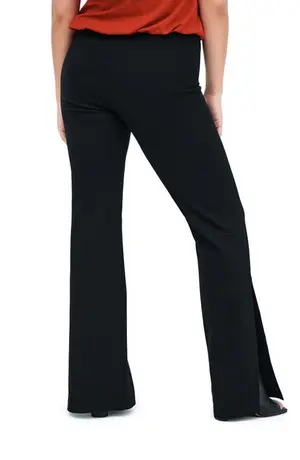 MARCELLA Pearson Slit Flare Leg Pants