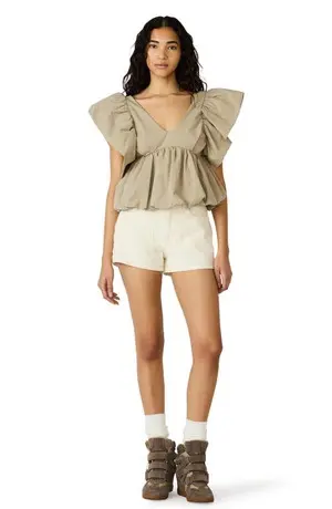 Steve Madden Saskya Babydoll Top