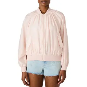 Steve Madden Bessie Woven Bomber Jacket