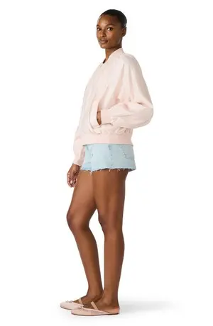 Steve Madden Bessie Woven Bomber Jacket