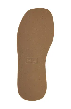Mia Niccola Platform Wedge Flip Flop - Ecru