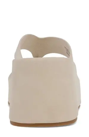 Mia Niccola Platform Wedge Flip Flop - Ecru