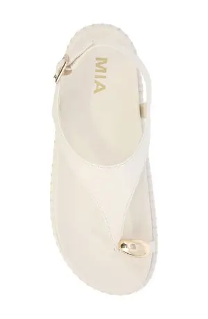 Mia Leilah Slingback Platform Sandal