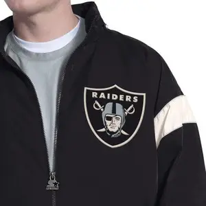 STARTER Las Vegas Raiders The Gust Full-zip Hoodie