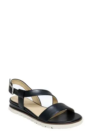 DAVID TATE Ingrid Wedge Sandal Black