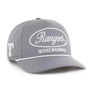 '47 Texas Rangers Foundational Hitch Adjustable Hat - Gray