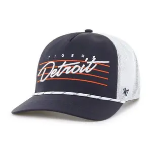 '47 Detroit Tigers Brrr Downburst Mesh Hitch Adjustable Hat - Navy