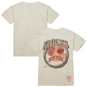 Mitchell & Ness New York Knicks Big & Tall Hardwood Classics Crown Jewels T-shirt - White