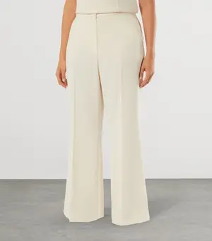 Marina Rinaldi Meconagro Long Wide-leg Trousers